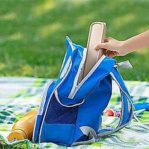 Nicunom 16 Pack Portable Travel Tableware Storage Case Only, Travel Utensil Cutlery Carrying Bag Case, Portable Flatware Organzier Case for Fork Spoon Straw Chopsticks in Camping Travel Picnic Office