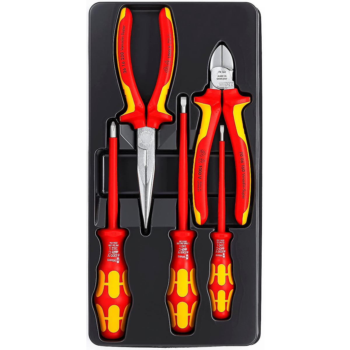 Knipex 00 20 13 "VDE" Tool Set (5 Piece)