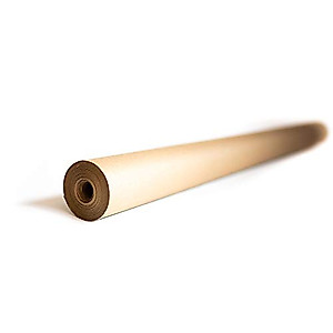Kraft Brown Wrapping Paper Roll 30" x 1,200" (100 ft) – 100% Recyclable Craft Construction and Packing Paper for Use in Moving, Bulletin Board Backing and Paper Tablecloths