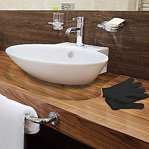 Duufin 14 Pairs Exfoliating Gloves Shower Glove Exfoliator Bath Gloves for Shower, Spa, Massage, Body Scrub, Dead Skin Cell Remover