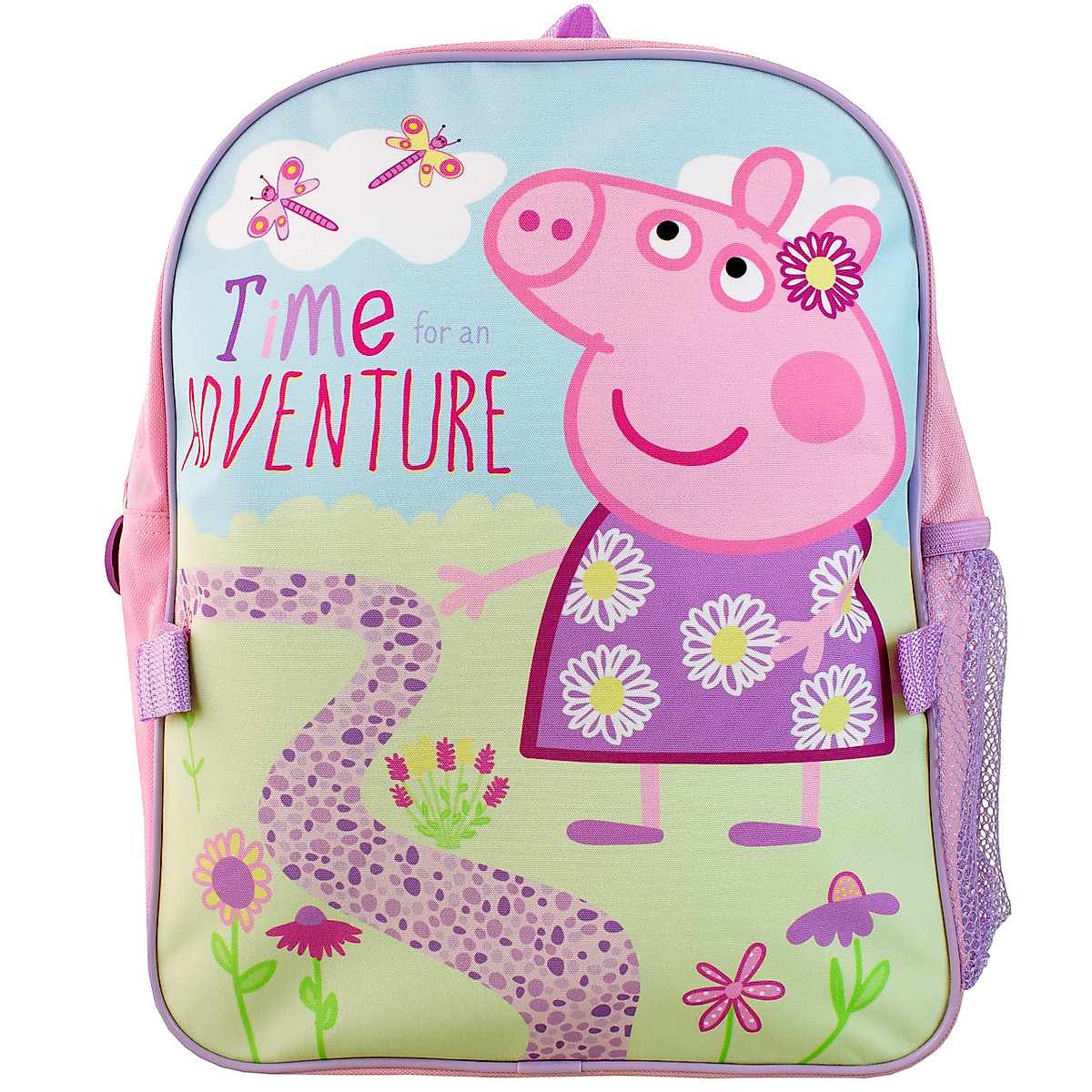 Peppa Pig Kids Backpack and Lunch Box Set Pink