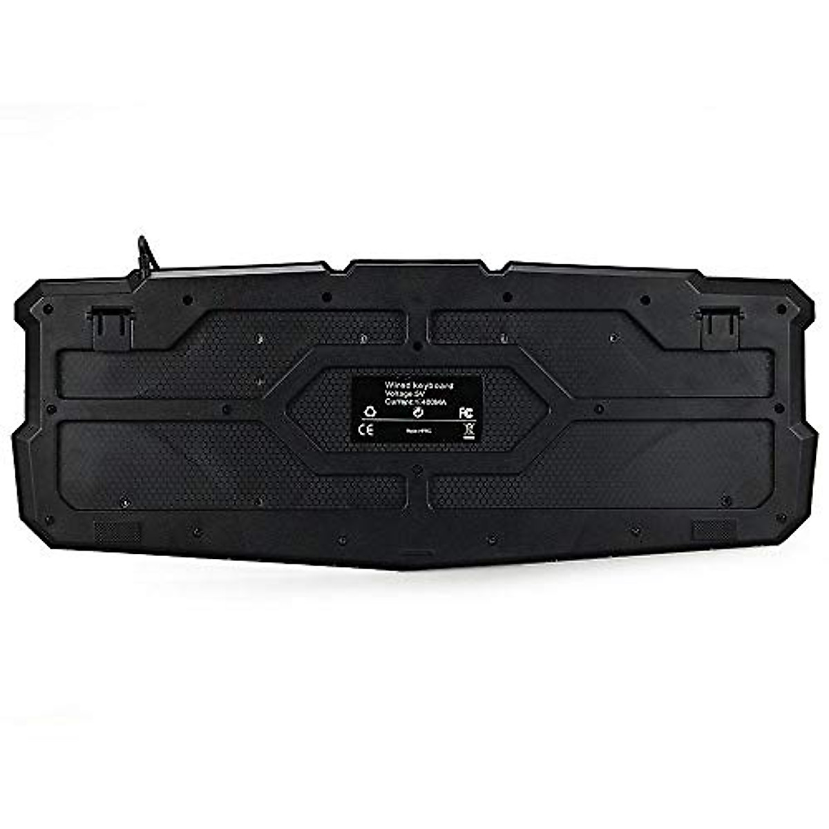 FidgetFidget Bilingual M-200 USB Wired 3 Colors Russian English Backlight Gaming Keyboard