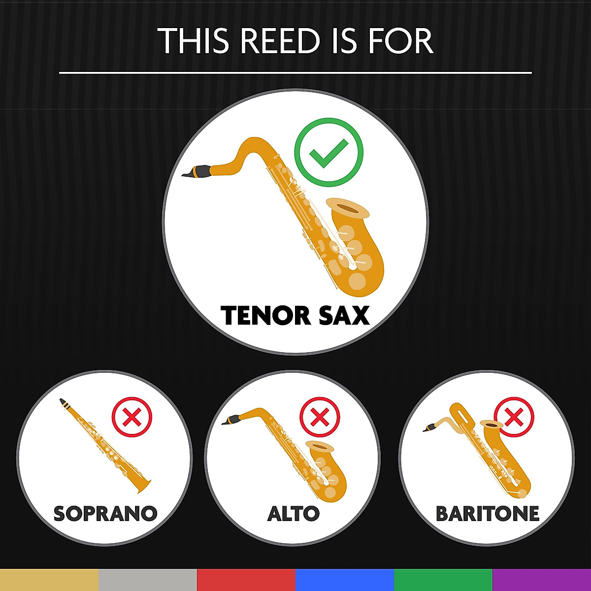 Légère Reeds - Tenor Saxophone Reed, American Cut, Strength 2.25 (TSA2.25) - Premium Synthetic Woodwind Reed