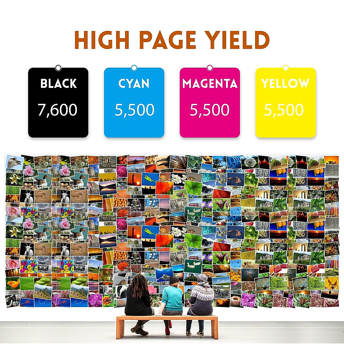 T2TONER 069H Toner Cartridge Remanufactured 069 High Yield Toner Cartridge Compatible for imageCLASS MF753Cdw MF751Cdw LBP674Cdw Printer (Black)