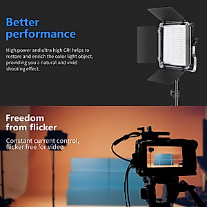 Neewer 480 RGB Led Light with APP Control Metal Shell for Photography