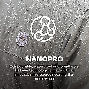 MARMOT Men's Precip Lightweight Waterproof Rain Jacket, Black, Medium