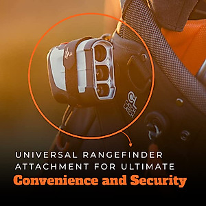 Frogger Golf Magnetic Rangefinder Holder for Golf Carts and Push Carts – Latch It Technology, Non Slip Straps, Adjustable Range Finder Mount Strap with Strong Magnets – Golf Course & Cart Accessories