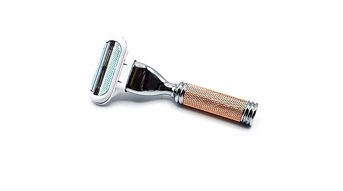 Travel Razor for Women - Gillette Venus Compatible & Leather Case