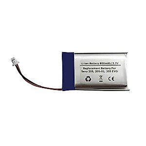 3.7V 800mAh Battery for Sena 10S Series Sena 10S-01 ENA Sena 20s Series Sena 20s-01 Sena 20s evo Sena 30K Series Sena 30K-01D Motorcycles Bluetooth Headset Battery Replacement Intercom,Model:CP-SN10S