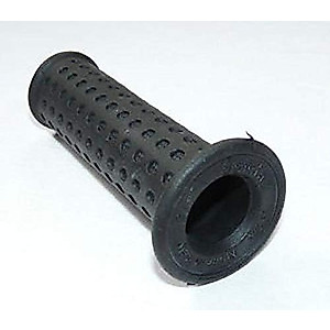 Piaggio Genuine OEM Right Hand Ø 24mm Handle Grip for Many Vespa, Aprilia, Piaggio, Derbi and Gilera Scooters Produced from 1994-2019, 50-150cc(Black). 274491