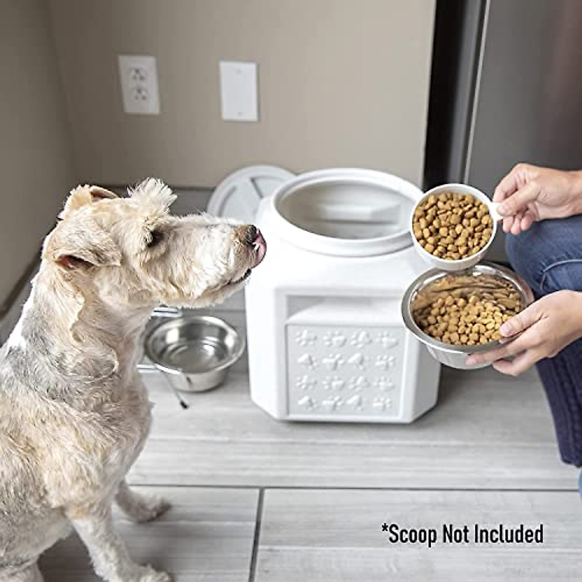 Gamma2 Vittles Vault Dog Food Storage Container, Up To 25 Pounds Dry Pet Food Storage, Made in USA