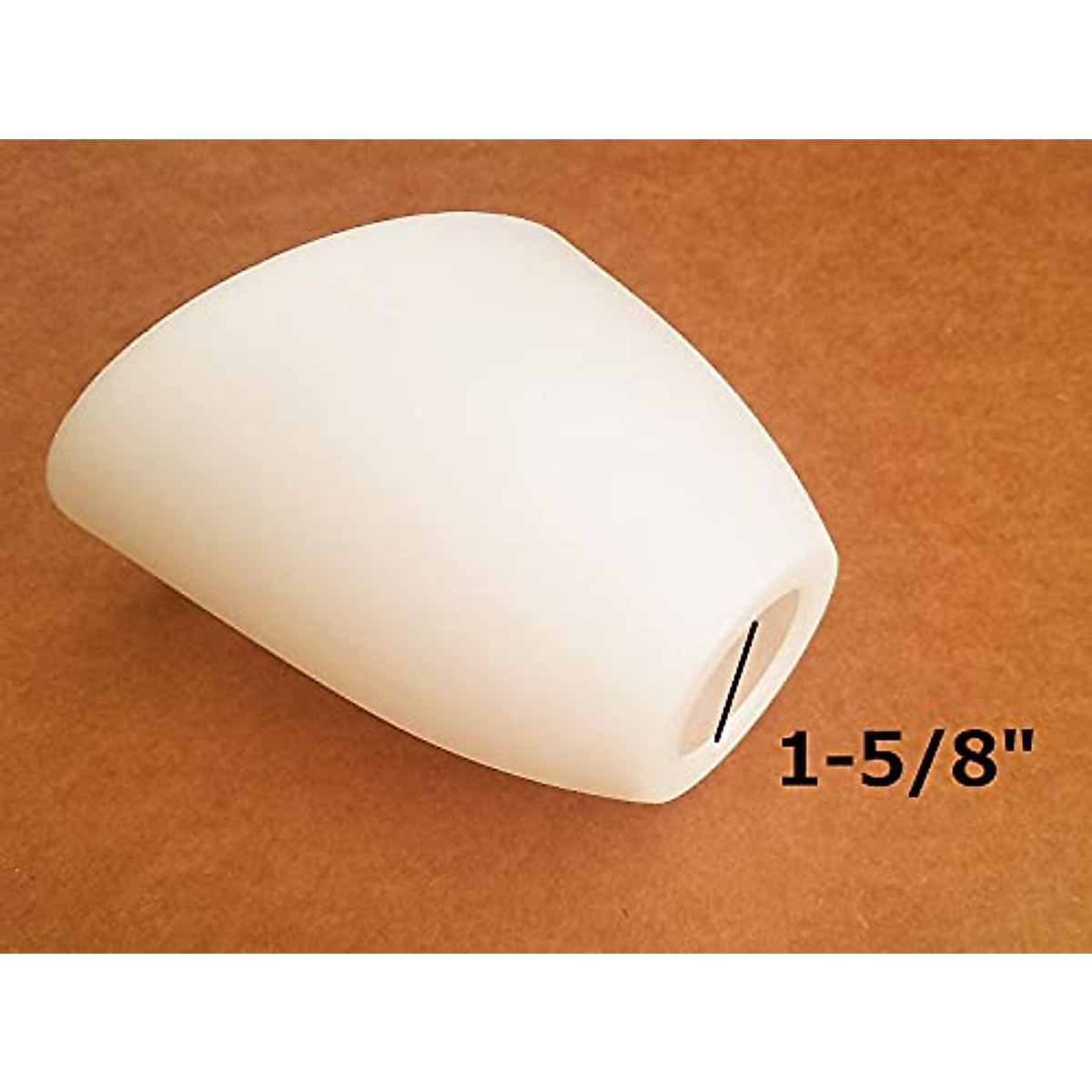 2-Pack 4-1/2" Quaray T50 Plastic Lamp Shade for Torchiere Floor Lamp