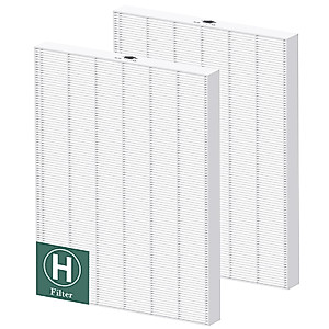 116130 True HEPA Replacement Filter H for Winix 5500-2 AM80 Air Purifier, 4 Pack H13 Grade True HEPA Filter