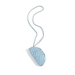 Bottega Veneta Women's Pre-Loved Mini Pouch Intrecciato, Blue, One Size