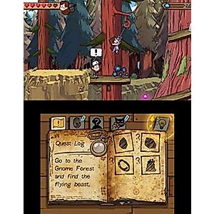 Gravity Falls: Legend of the Gnome Gemulets - Nintendo 3DS Standard Edition