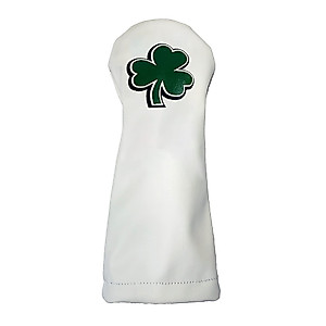 Clover Shamrock Sunfish Leather Driver Golf Club Headcover