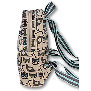 bungalow 360 Adult Mini Backpack (Cat, Small)