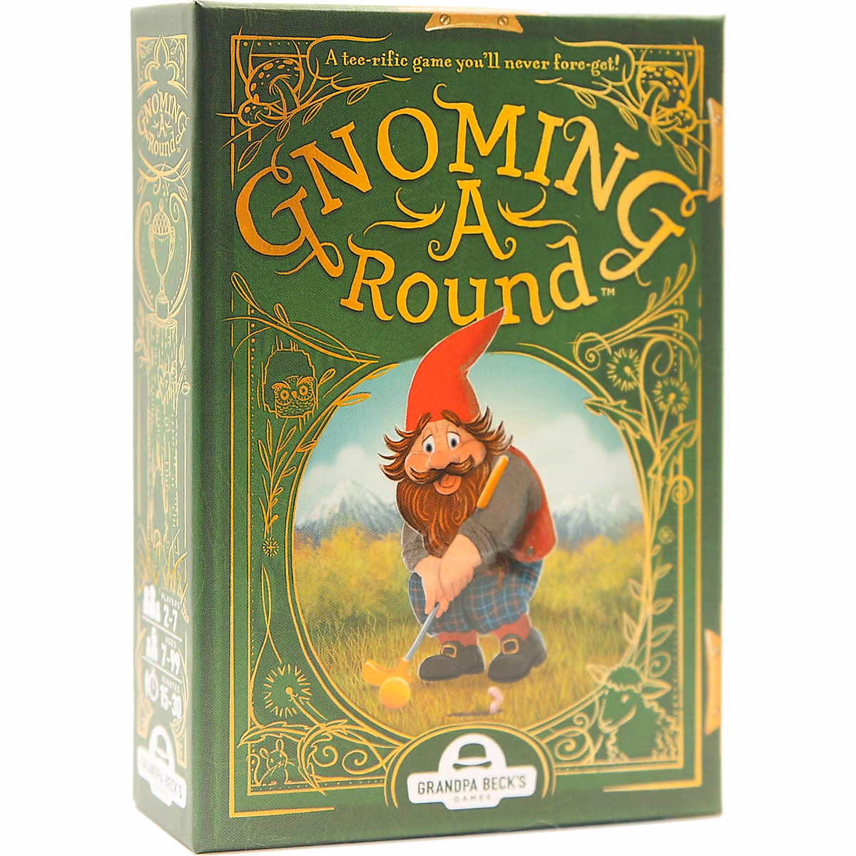 Grandpa Beck's Games Gnoming A Round | Fun Family Card Game | Enjoyed by Kids, Teens, & Adults | from The Creators of Cover Your Assets - 2-7 Players, Ages 7+