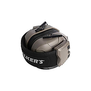 WALKER'S XCEL 100 Digital Electronic Muff W/Voice Clarity, Advanced Circuit, 4 Listening Modes, Beige (GWP-XSEM)