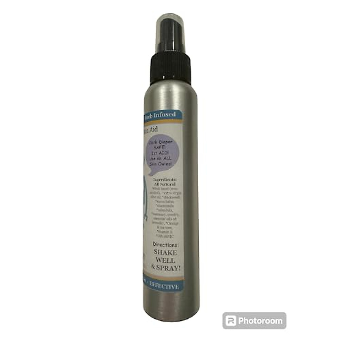 Balm Baby Spray That Bottom - Diaper Rash Cream Spray – No Touch - No Rub - Travel Friendly Skin Aid To Cleanse, Moisturize, Soothe, Prevent and Heal – 4oz All Natural, Vegan, Herbal Diaper Care