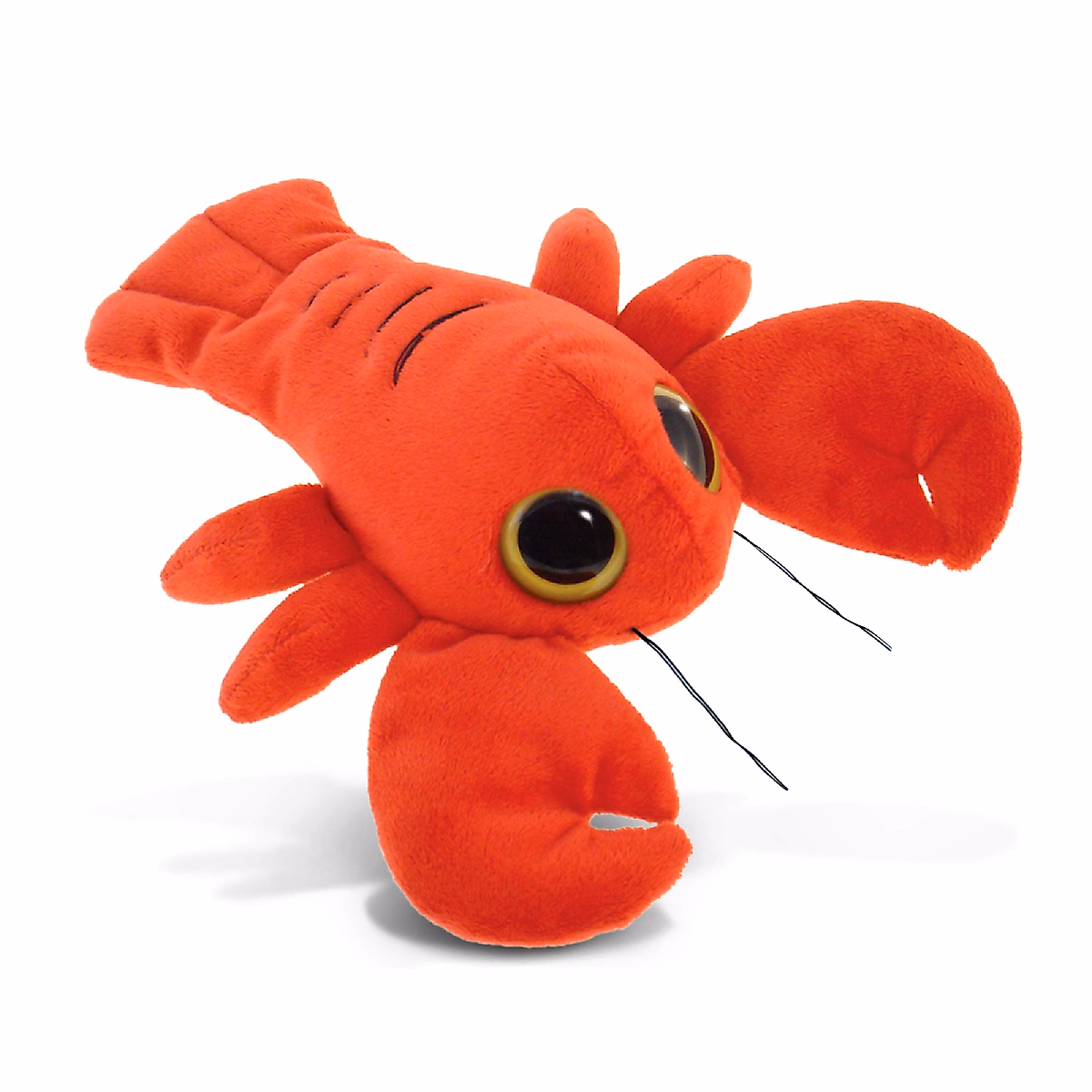 DolliBu Red Lobster Stuffed Animal - Super Soft Big Eyes Lobster Plush, Ocean Stuffed Animal Plush Toy for Boys and Girls, Perfect Red Stuffed Animal Lobster Gift for Kids, Teens, and Adults -6 Inches