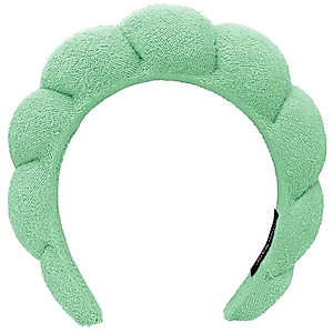 Halemet Spa Headband for Women Terry Cloth Headband for Washing Face Makeup Skincare Headband Puffy Headband 2024
