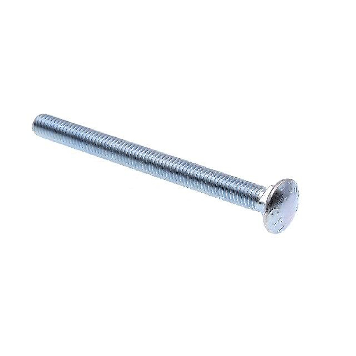 Carriage Bolts 3/8in-16 X 4-1/2in A307 Grade A Zinc Plated Steel 15PK