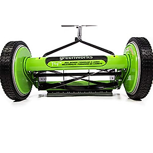 Greenworks 14-Inch Reel Lawn Mower RM1400