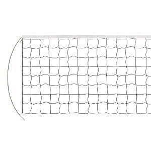 Large Portable Adjustable Volleyball Net Training Net Foldable Official Standard Size Indoor Outdoor Sports Equipment for Backyard Schoolyard Pool Beach Driveway