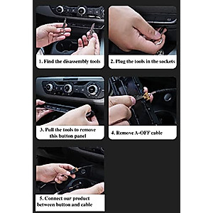 Auto Start Stop Delete/Disable/Eliminator for Audi A4/S4/A5/Q5 Automatic Stop&Start Engine System Cancel Device Cable