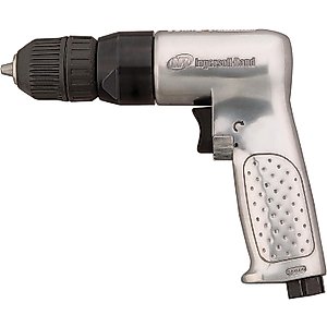 Ingersoll Rand 7802RAKC Heavy Duty 3/8-Inch Reversible Pneumatic Drill With Keyless Chuck