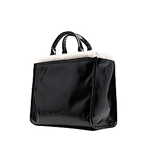 DKNY Hadlee Md Tote, Black/Natural