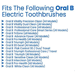 4 x Kids Toothbrush Heads Replacement Oral B Compatible Children Toothbrush Head Child Soft Bristle Refill