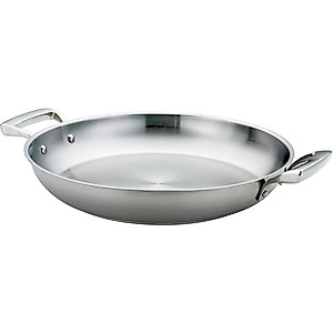Browne 12-1/2" Stainless Steel Paella Pan