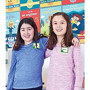 Carson Dellosa | St. Patrick's Day Name Tag Stickers | Self-Adhesive, 3-inch x 2.5-inch, 40ct