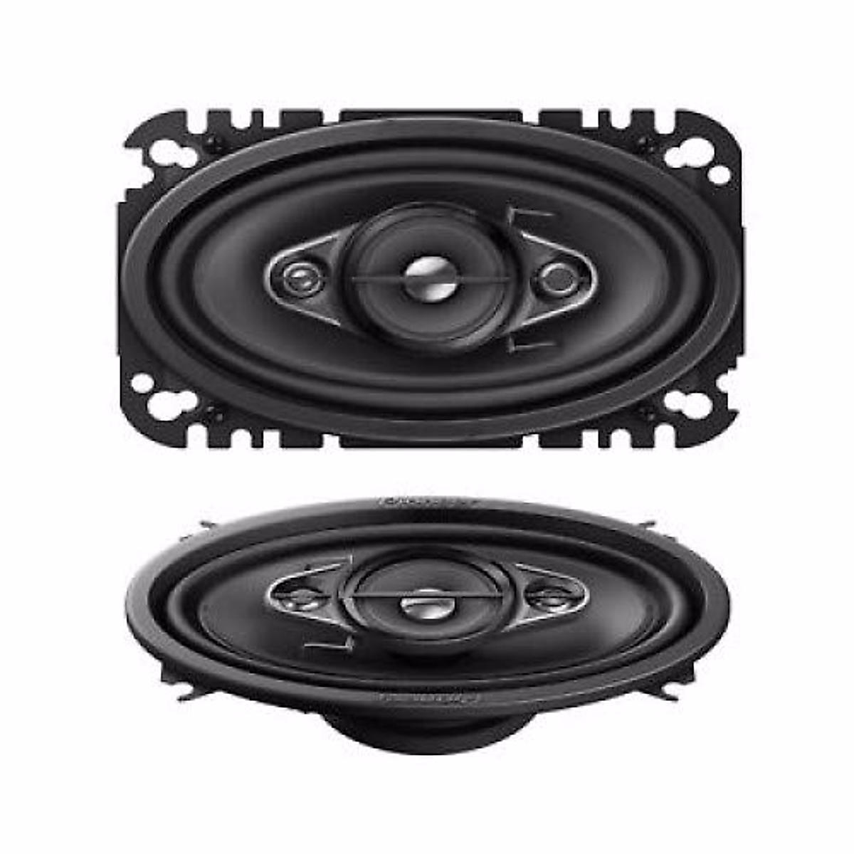 PIONEER TS-A4670F 4"" x6 4-Way Coaxial Speaker, Black