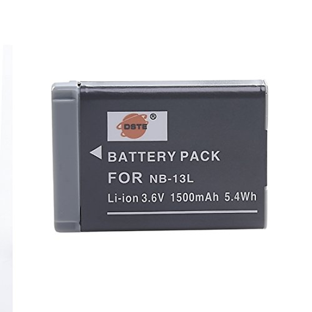 DSTE Replacement for NB-13L Li-ion Battery Compatible Canon PowerShot G5 X Mark II G5X G7X G9X G7 X Mark II G9X Mark II SX620 HS SX720 HS SX730 HS Digital Camera as NB13L
