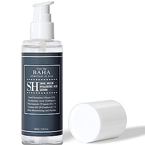 Cos De BAHA Snail Repair Intensive Facial Serum with Vitamin B3, 2% Niacinamide, and 5% Allantoin - 4 Fl Oz (120ml)