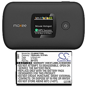 FITHOOD Battery Replacement for Moxee K779 K779HSDG_P BP1672 (1840mAh/3.7V)