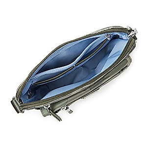 Baggallini womens Escape Crossbody with RFID phone wristlet, Olive Camo, One Size US