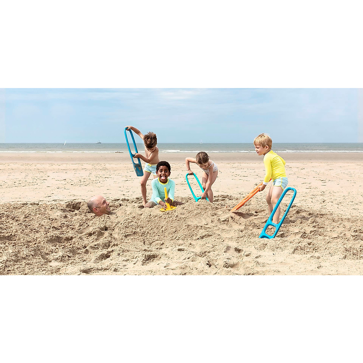 Quut Scoppi Preschool Beach and Snow Shovel - Green