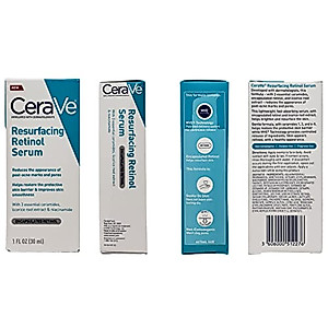 CeraVe Acne Treatment Bundle - Contains CeraVe Resurfacing Retinol Serum (1 fl oz) & CeraVe Acne Control Gel (1.35 fl oz) - With 3 Essential Ceramides, 2 Piece Set, 2.35 Fl Oz