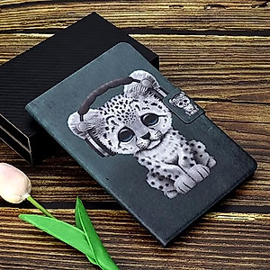 Compatible with/Replacement for Tablet PC Samsung Galaxy Tab A8 10.5 inch 2021 SM-X200/X205/X207 PU Leather Flip Cover Stand Wallet Case XXDY3(4)