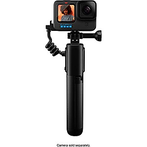 GoPro HERO11 Black Waterproof Action Camera Vlogging Volta 4900mAh Battery Grip with Built-in Tripod Legs