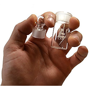 EISCO Weighing Bottle- Tall Form, Borosilicate Glass - 15mL - 25x50mm