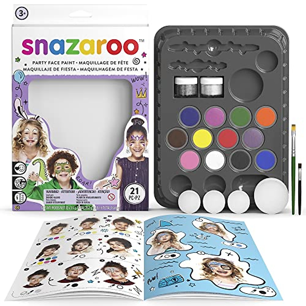 Snazaroo Face Paint Kit Ultimate Party Pack