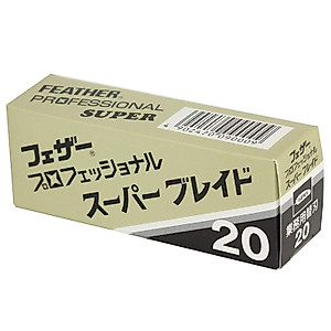 Feather Artist Club ProSuper Razor Blades 20 Count