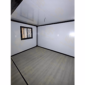 Generic Luxury 2-Room Prefab House: Bath, Kitchen for Foldable Tiny Homes, Container House Explore Our Premium Collection for Backyard Living & Sustainable Solutions, white, KN-N84