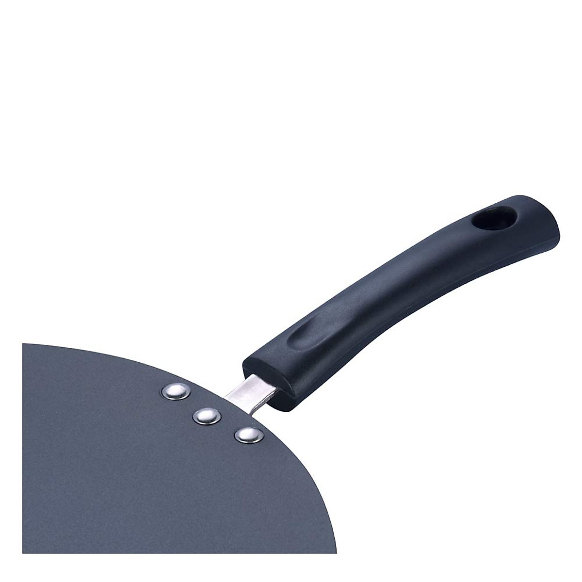 Vinod MT30 Nonstick Flat Multi Tawa 30cm, 12-Inch, Black