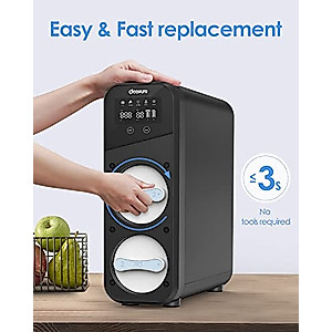 Deepuro PCT Replacement Filter Cartridge for RO System WP-A6/WP-B6 WP6G-PCT